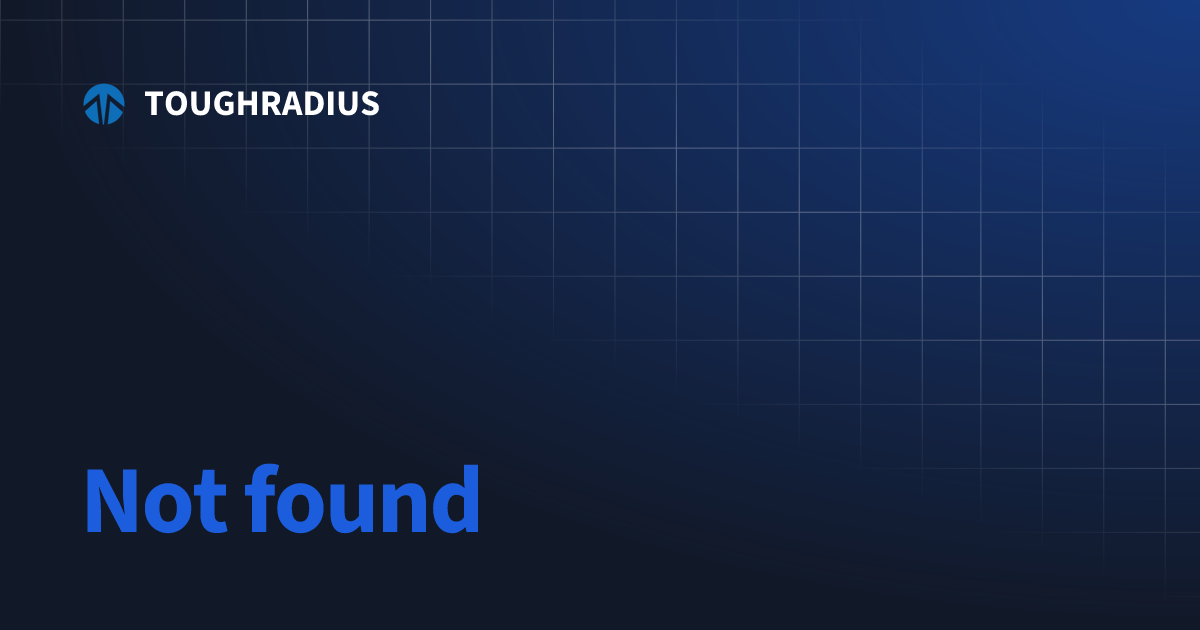 Huawei device configuration and interconnection ToughRADIUS | TOUGHRADIUS